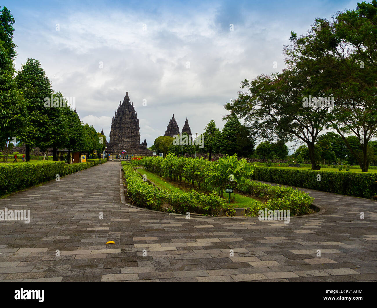 Prambanan temple near Yogyakarta on Java island Indonesia - travel and ...