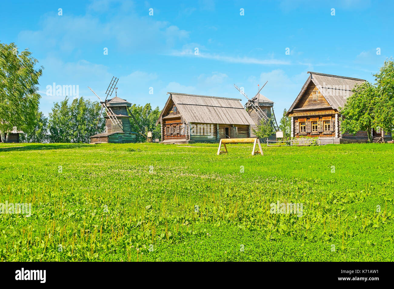 Enjoy traditional log izba peasant houses and historic windmills among ...