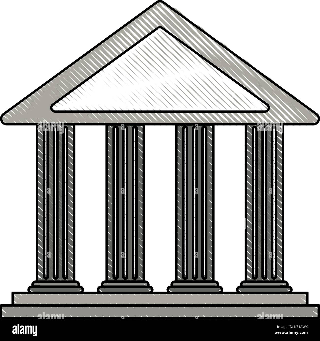 ancient greek building icon image Stock Vector Image & Art - Alamy