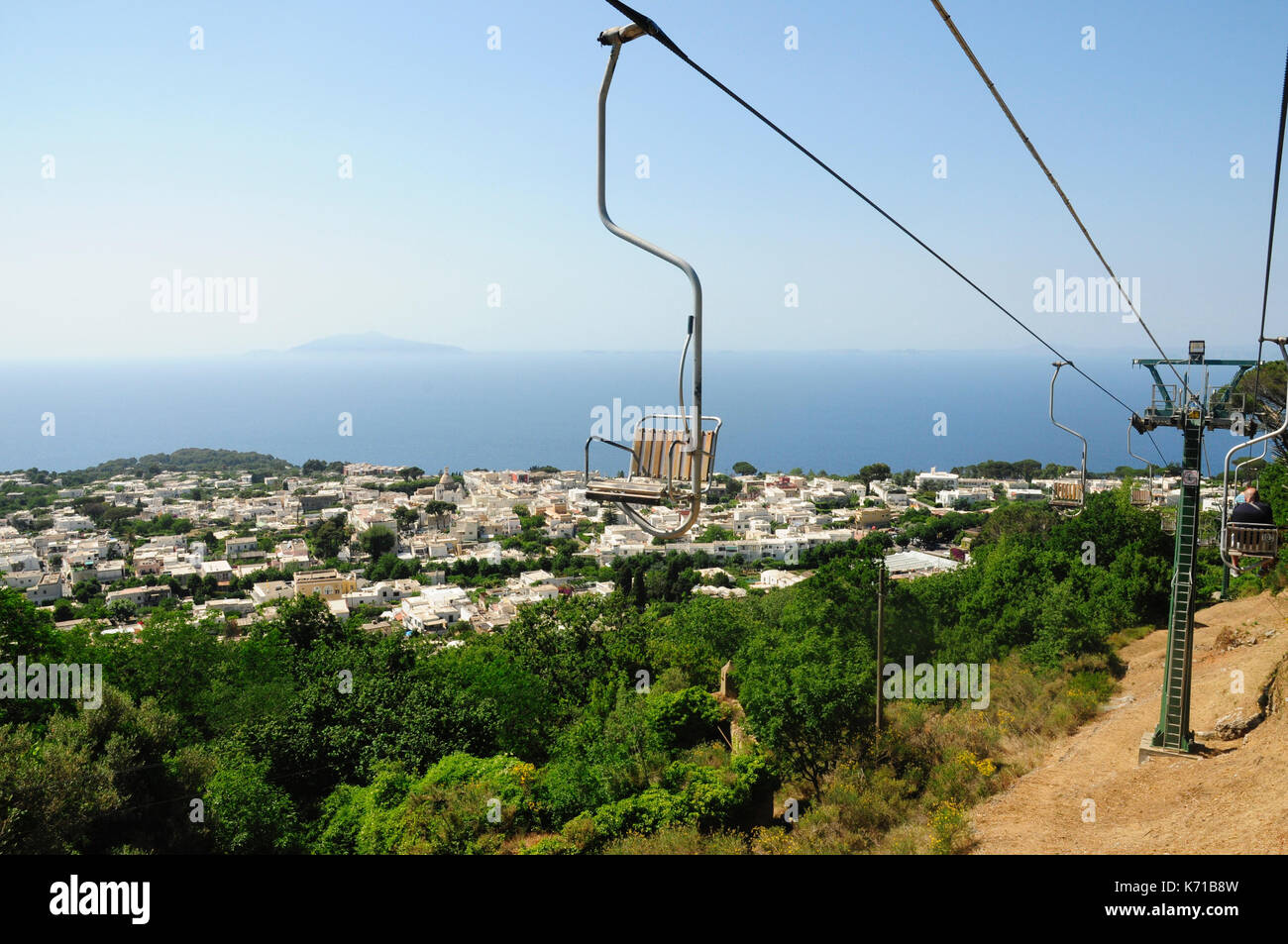 Mount solaro capri island hi-res stock photography and images - Alamy