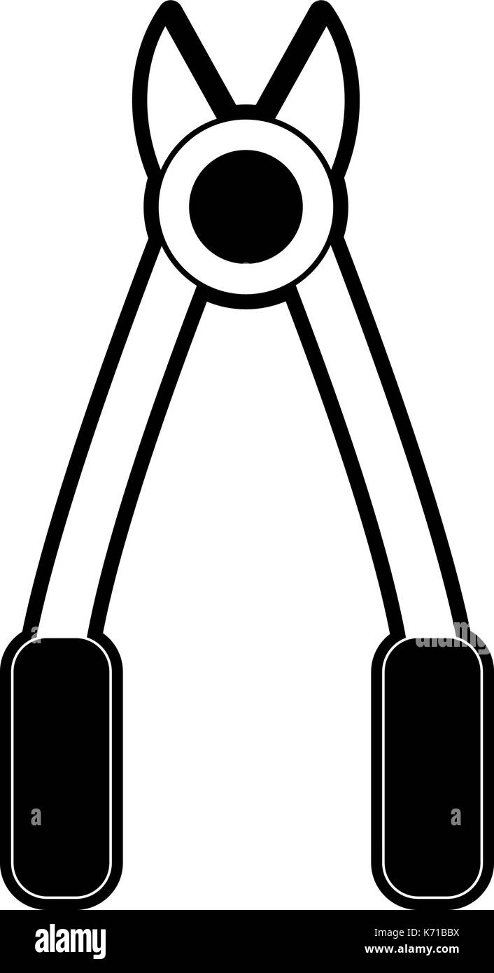 wire cutter tool icon image Stock Vector Image & Art - Alamy