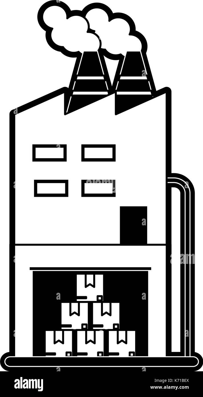 factory building icon image Stock Vector Image & Art - Alamy