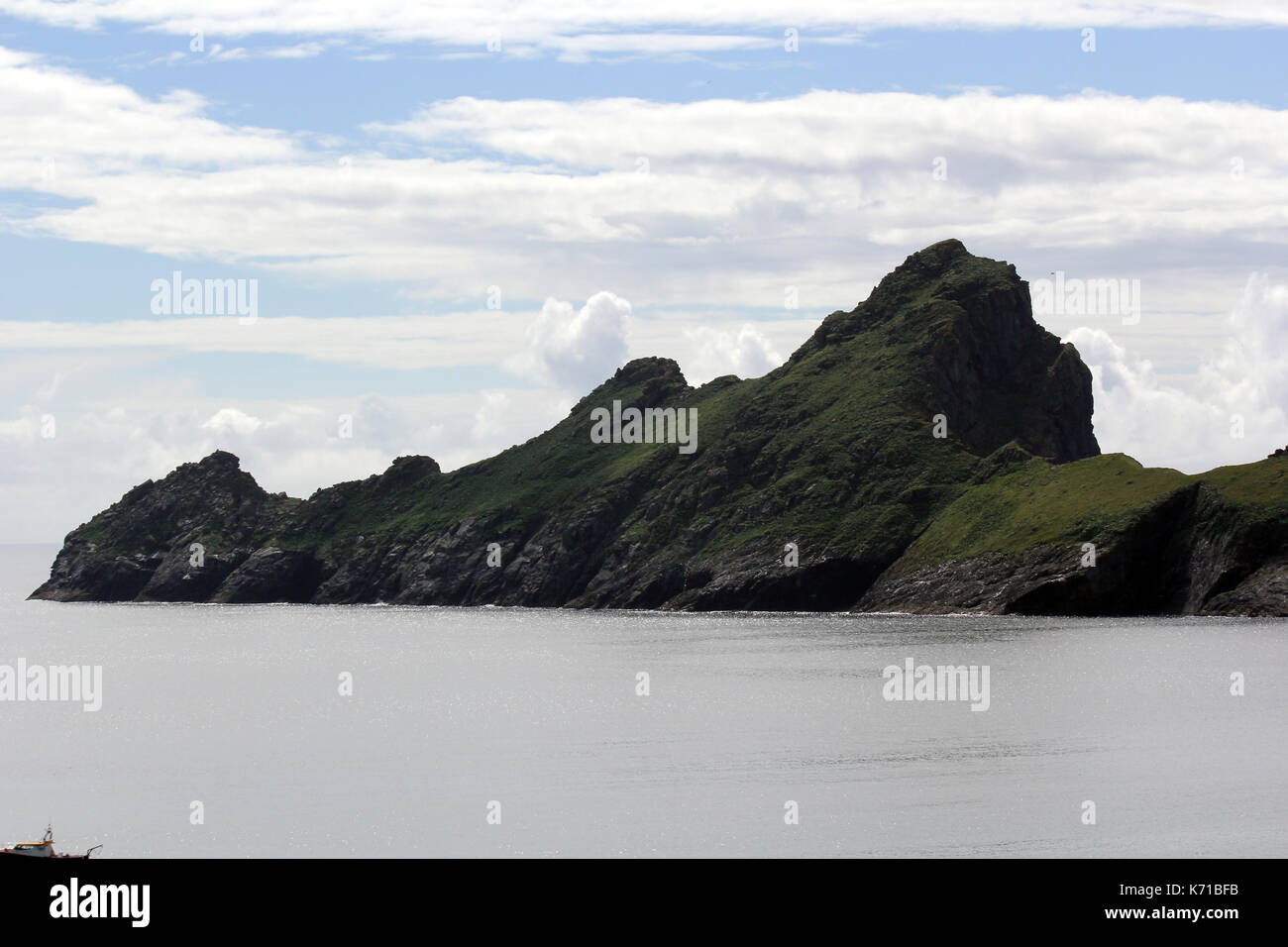 st kilda village on the island of hirta scotland Stock Photo - Alamy
