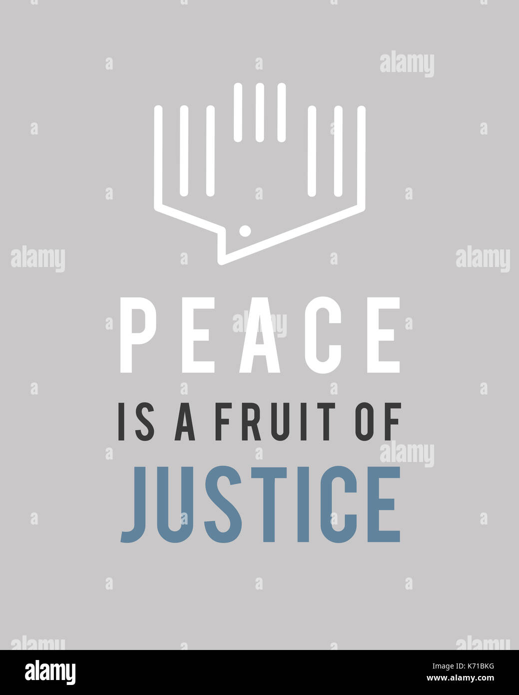 Christian symbol justice hi-res stock photography and images - Alamy