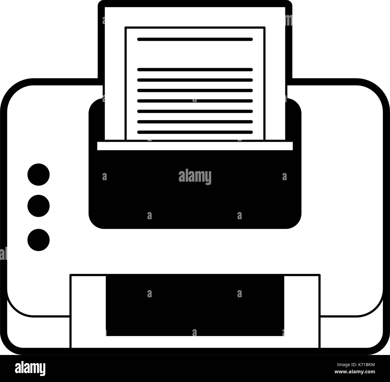 Copier paper Stock Vector Images - Alamy