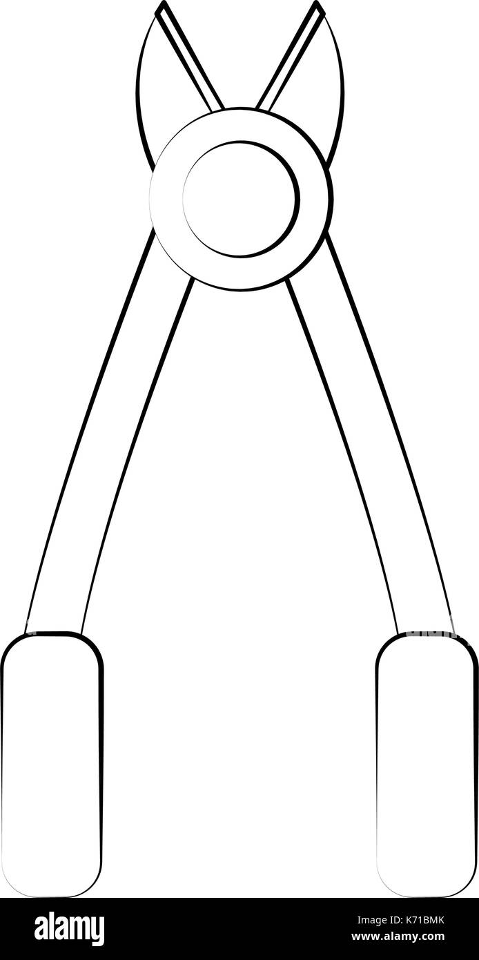 Wire cutter Stock Vector Images - Alamy