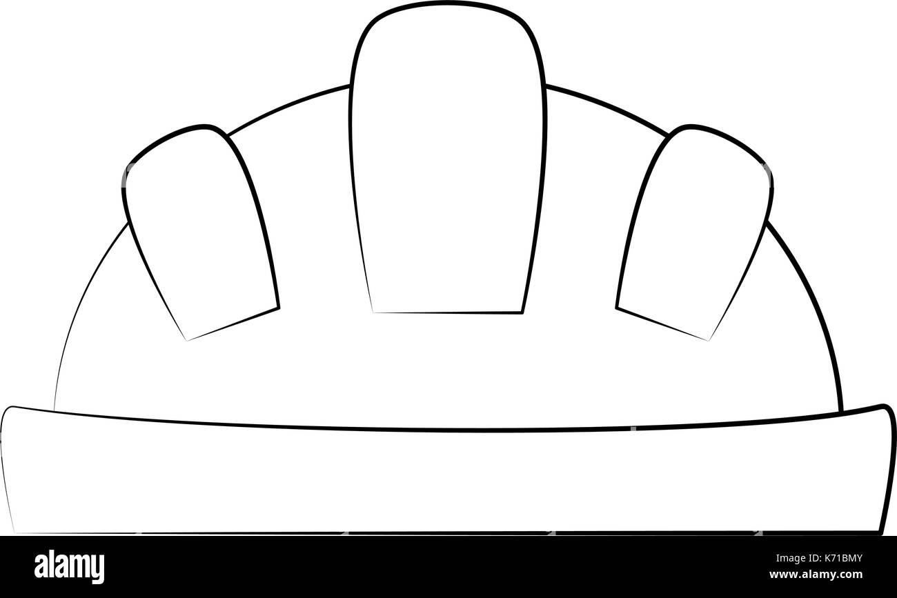 helmet industrial security related icon image Stock Vector Image & Art ...