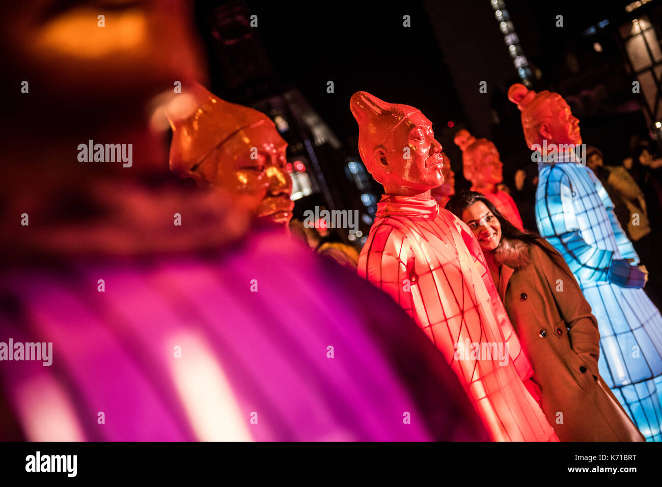 Chinese New Year 2017 celebrations, Manchester Stock Photo - Alamy