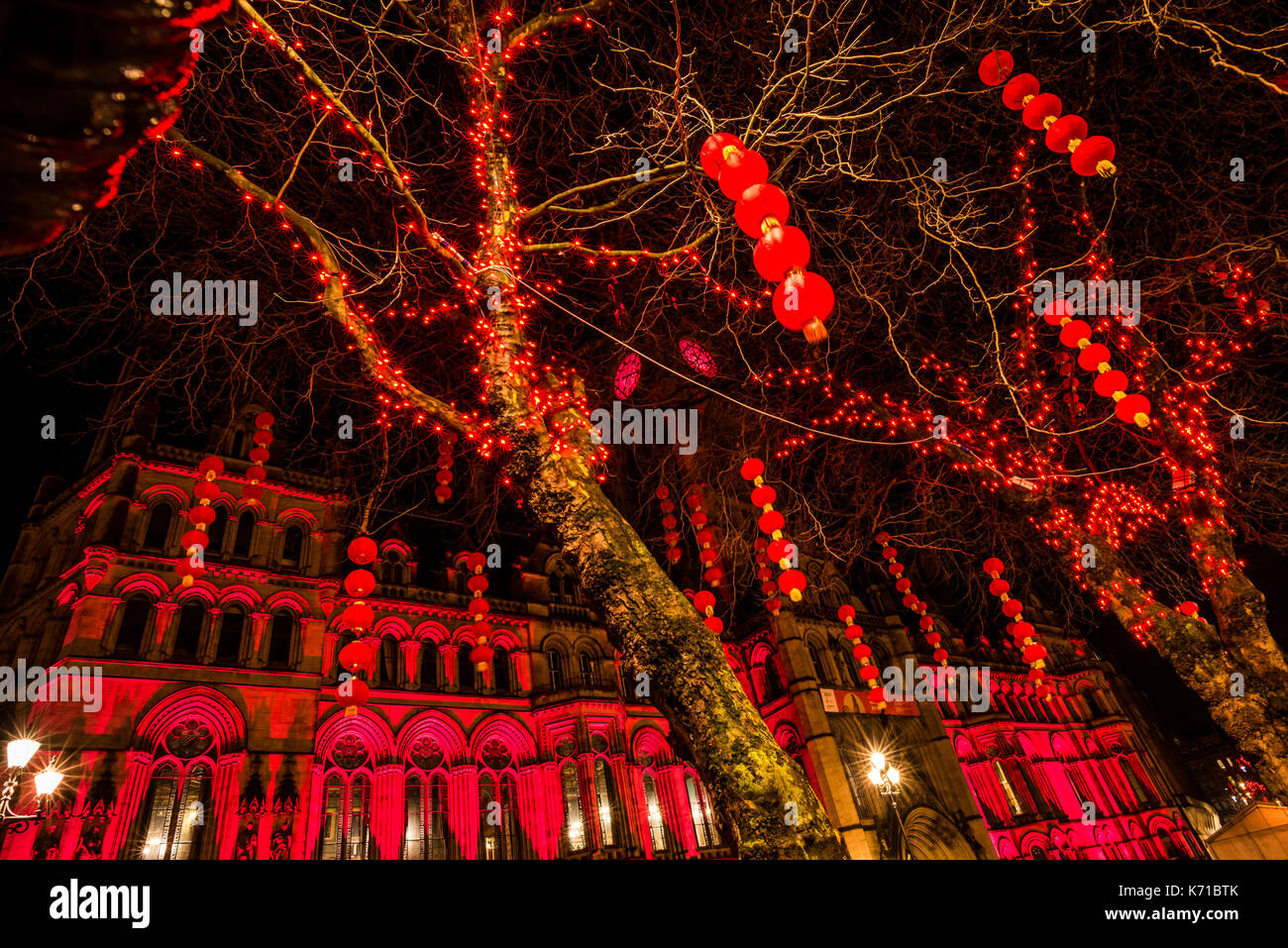 Chinese New Year 2017 celebrations, Manchester Stock Photo - Alamy