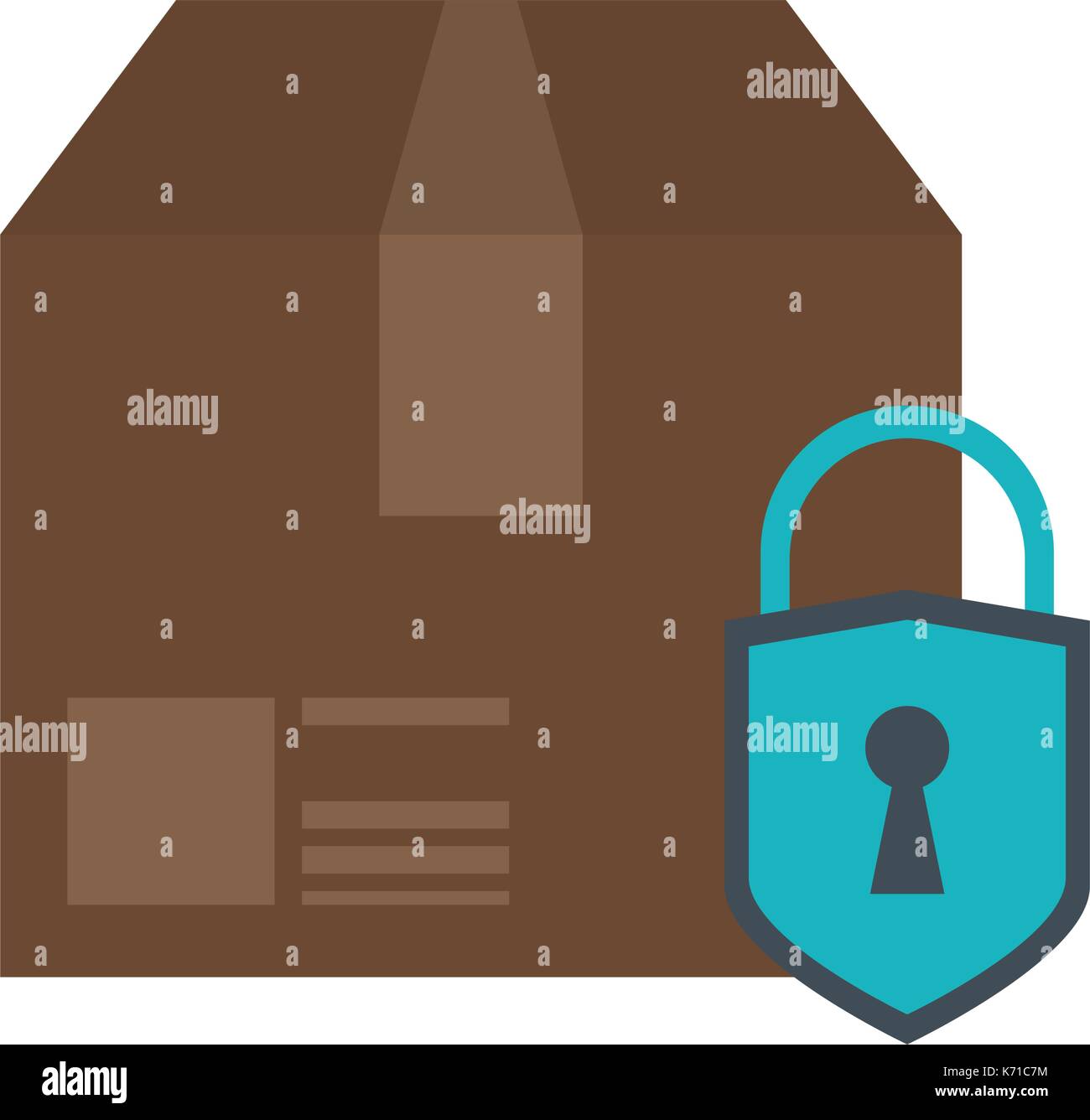 Lock box carton hi-res stock photography and images - Alamy