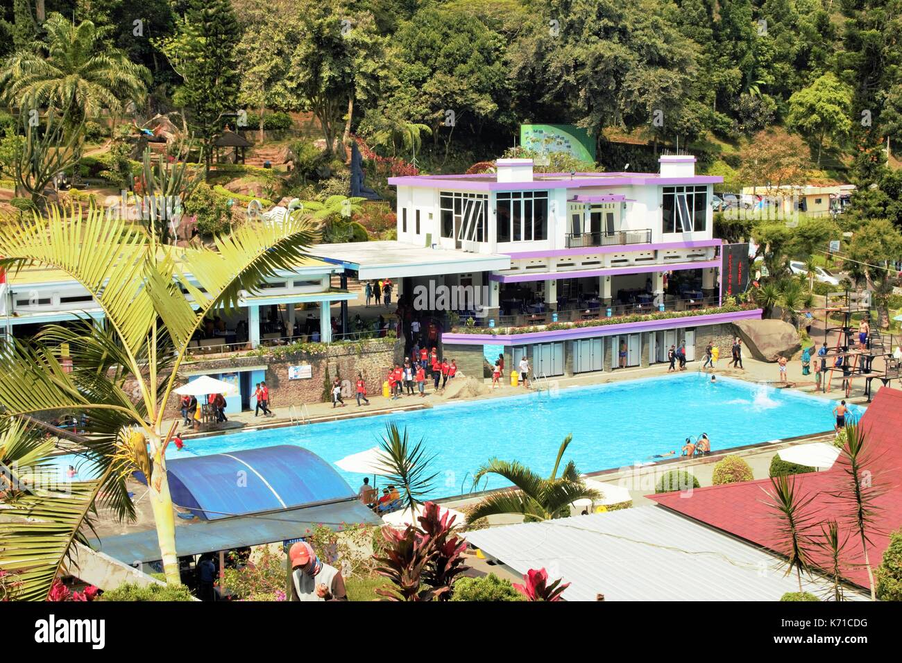 Selecta recreational park in Batu Malang Indonesia Stock Photo - Alamy