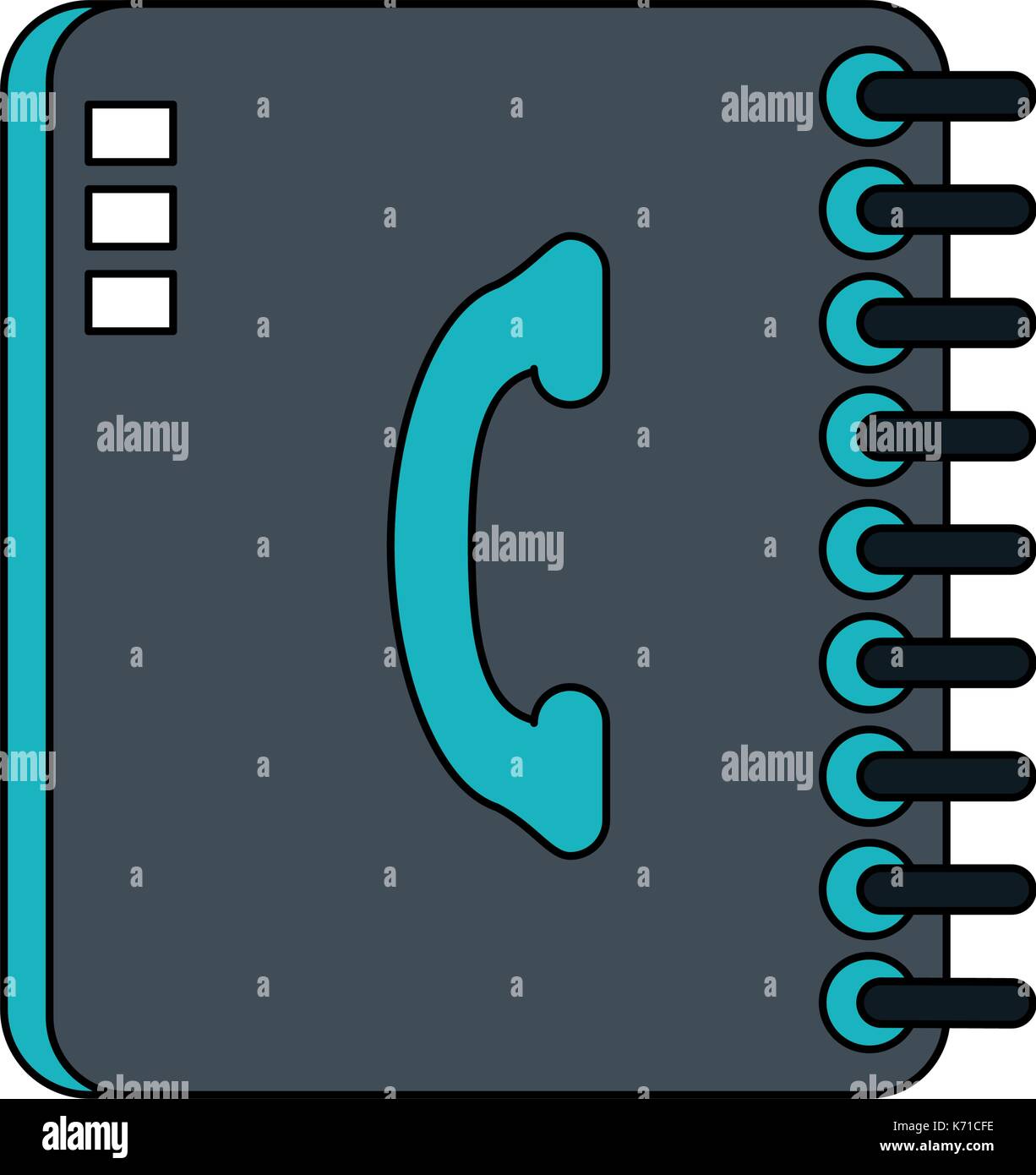 phone book icon image Stock Vector Image & Art - Alamy