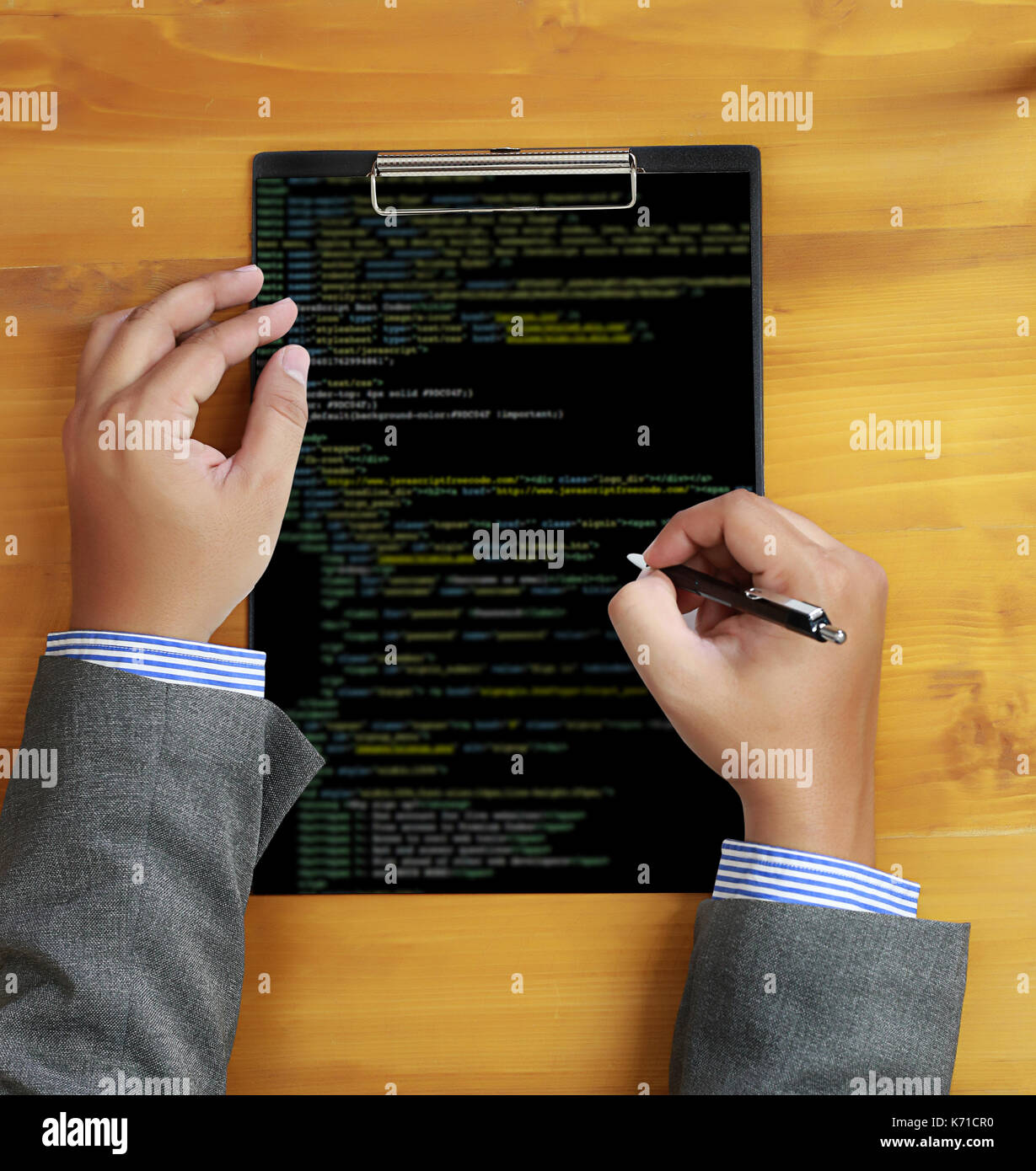 Developer Team Working Laptop Computer Mobile Application Softwareand Web Design Online ...