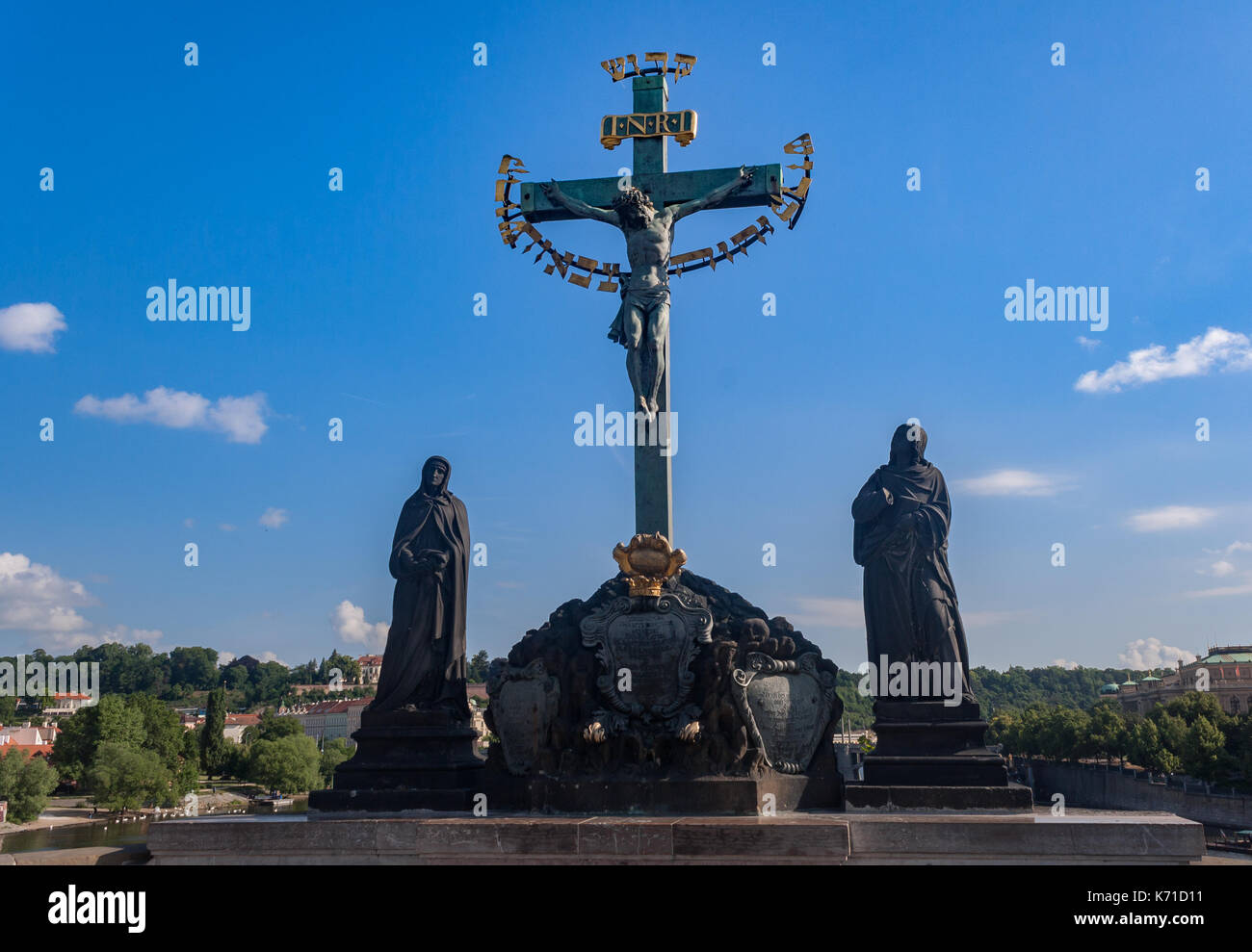 Bronze cross hi-res stock photography and images - Alamy