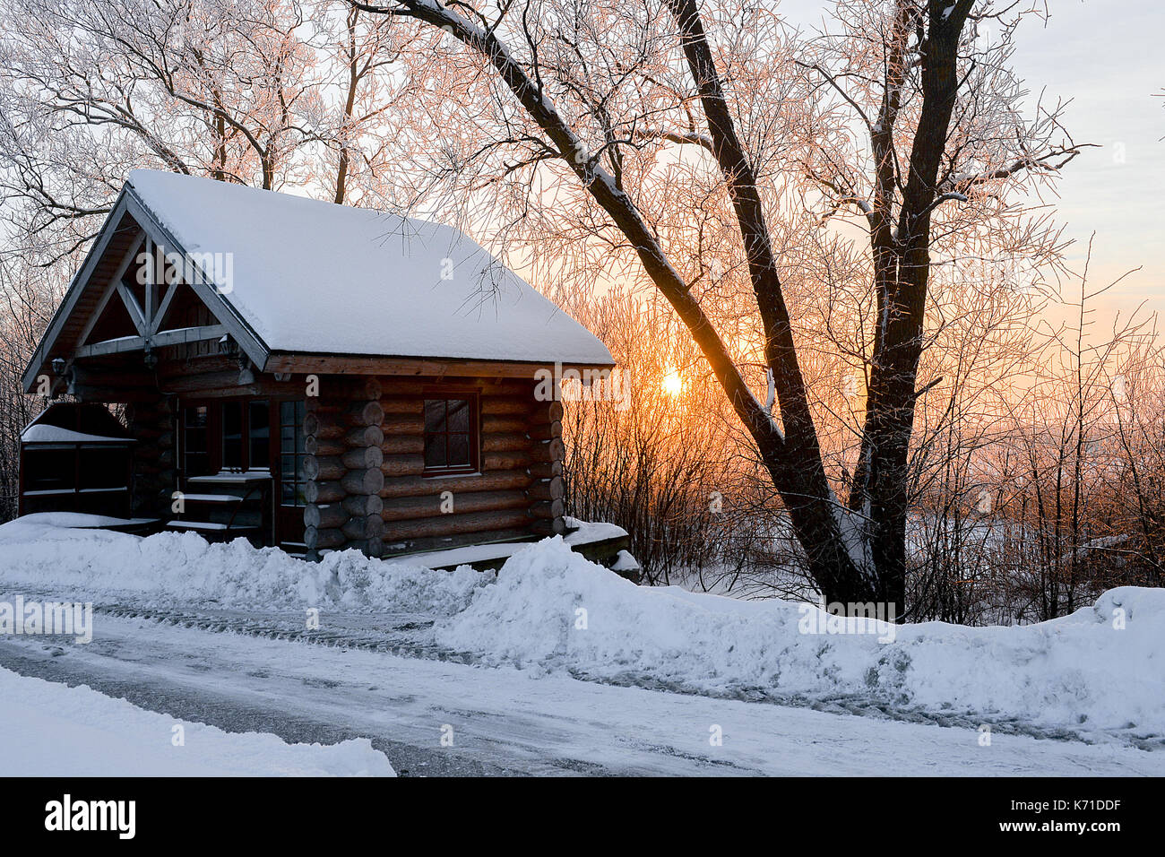 Beautiful Winter Morning Stock Photo - Alamy