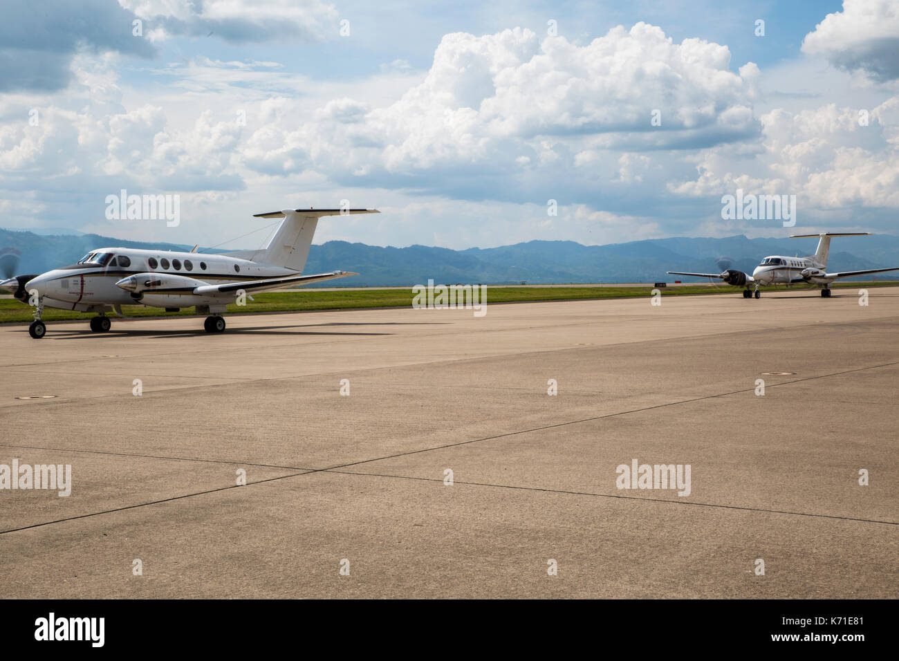 Two C-12 Huron aircraft Stock Photo - Alamy