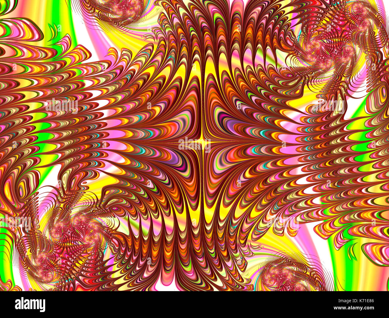 Fractal background hi-res stock photography and images - Alamy