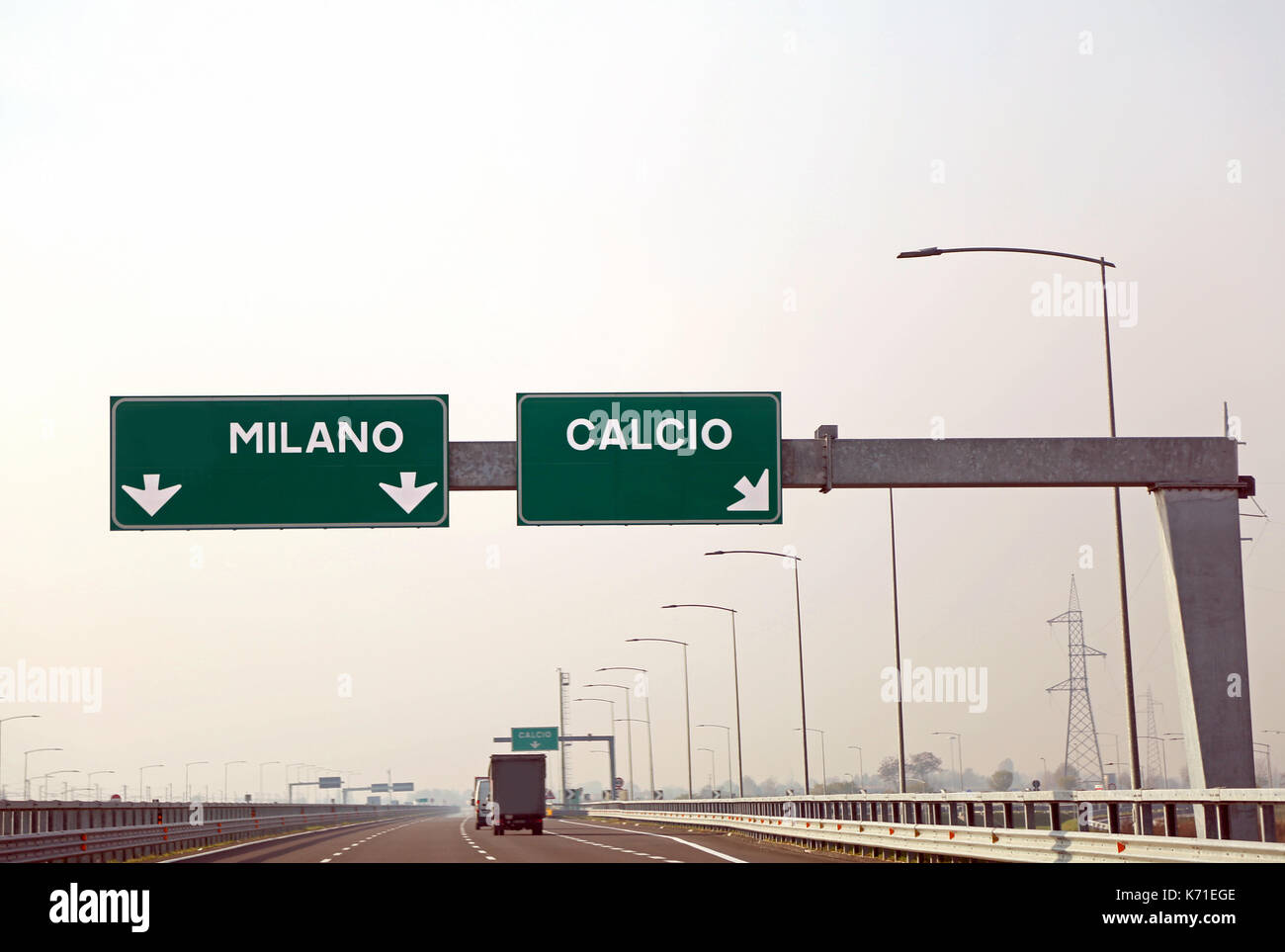 Autostrada milano hi-res stock photography and images - Alamy