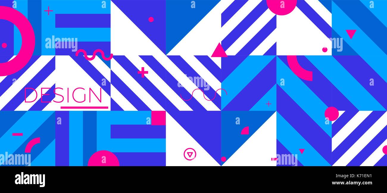 Geometric background with math Stock Vector Images - Alamy