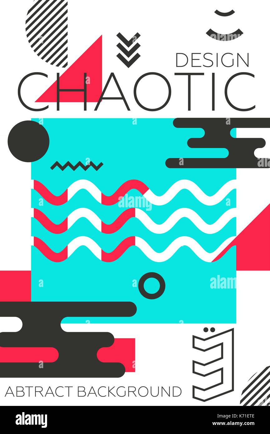 Modern colored stylish abstract poster Stock Vector Image & Art - Alamy