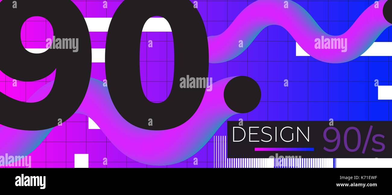 Abstract retro background back to 90s Stock Vector Image & Art - Alamy