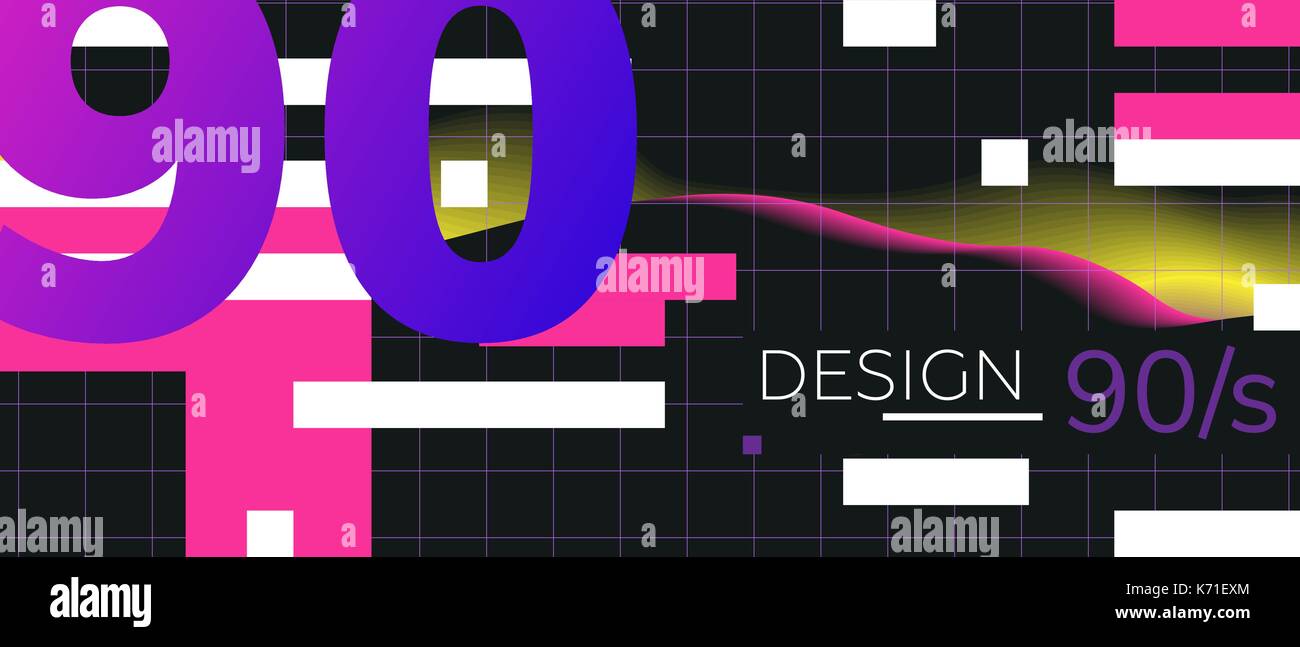 Abstract neon retro vintage Stock Vector Images - Alamy