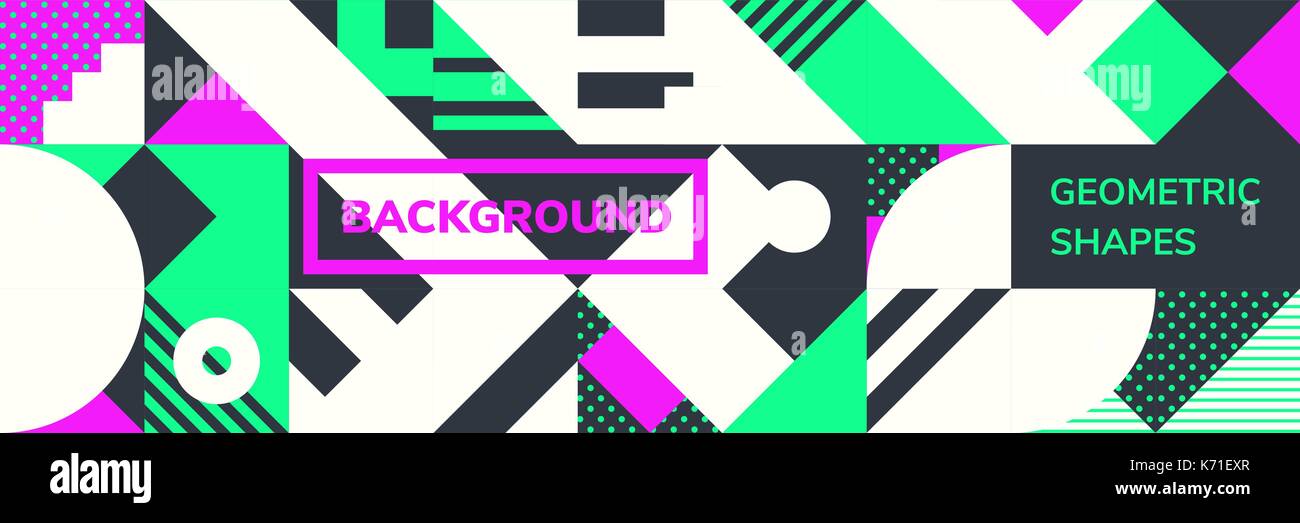 Simple Banner square modules Stock Vector Image & Art - Alamy