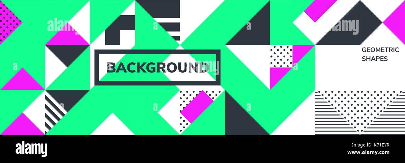 Simple Banner square modules Stock Vector Image & Art - Alamy