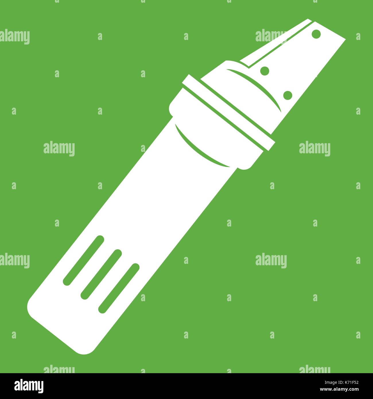 Glass cutter icon green Stock Vector Image & Art - Alamy