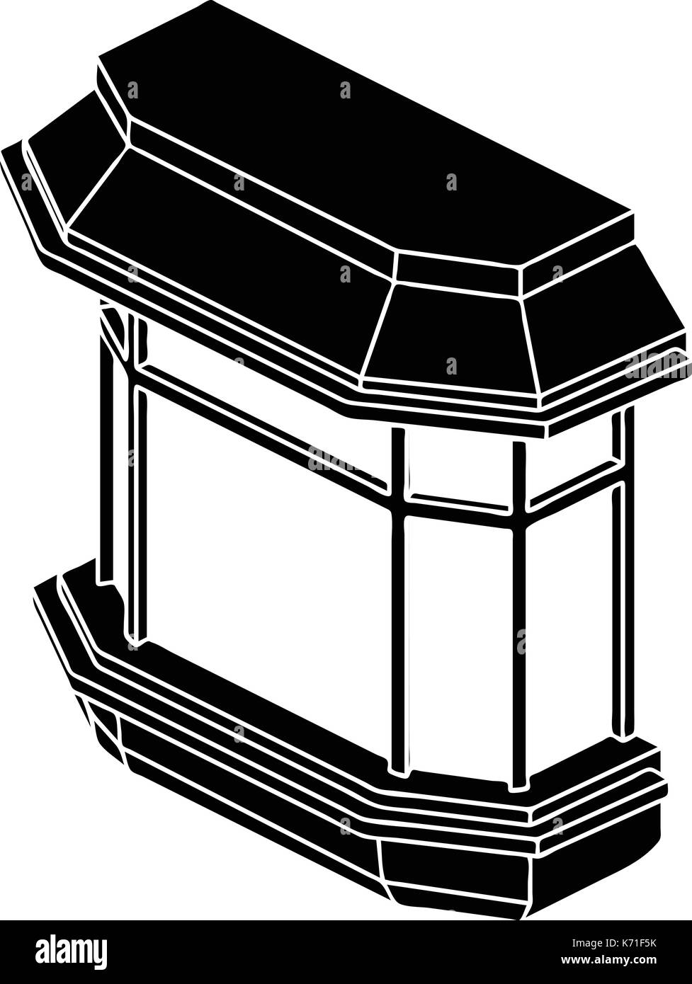 Window Balcony Icon Simple Style Stock Vector Image And Art Alamy