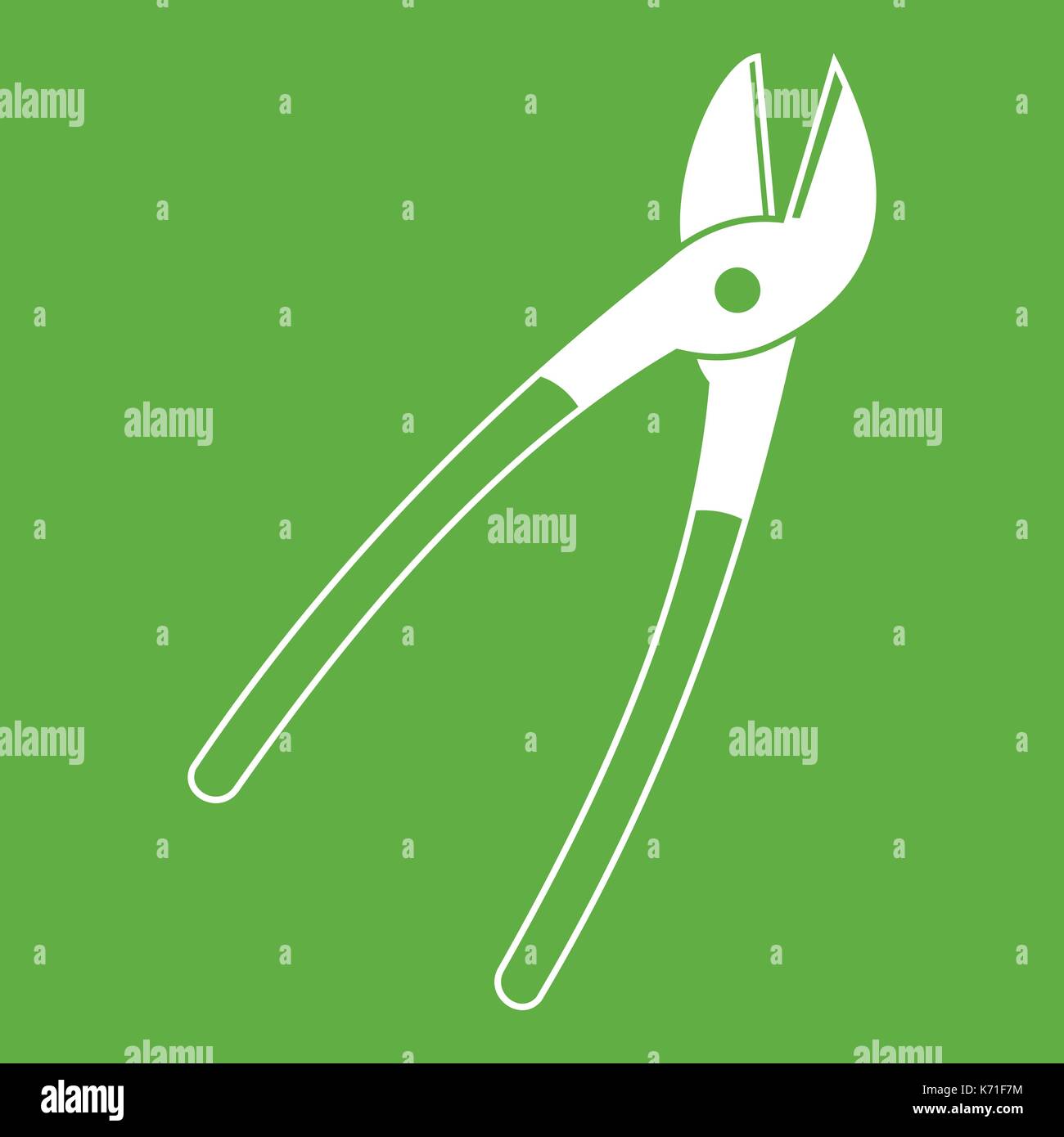 Old garden shears Stock Vector Images - Alamy