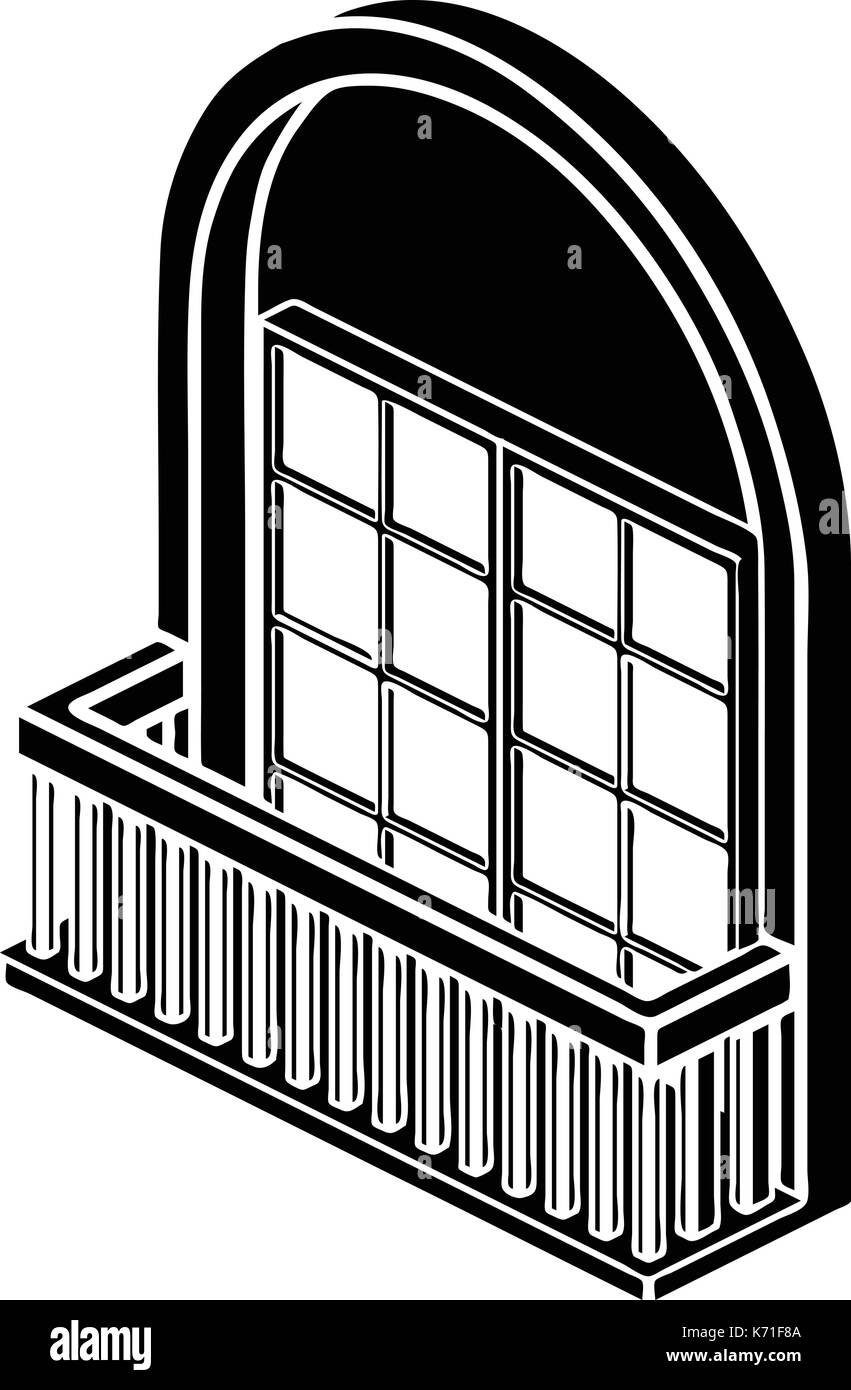 Ornate Balcony Interior Stock Vector Images Alamy