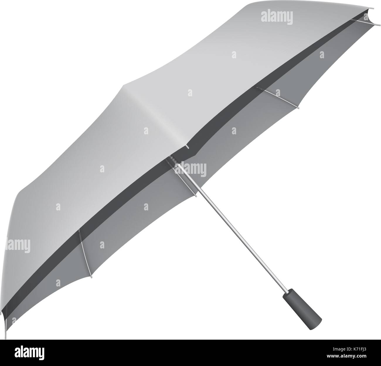 Automatic umbrella mockup, realistic style Stock Vector Image & Art - Alamy