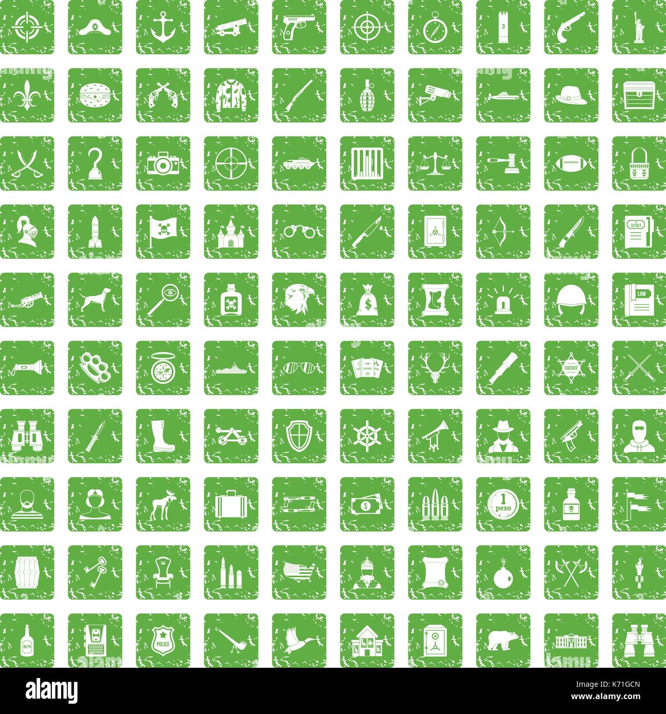 Guns handcuffs Stock Vector Images - Alamy