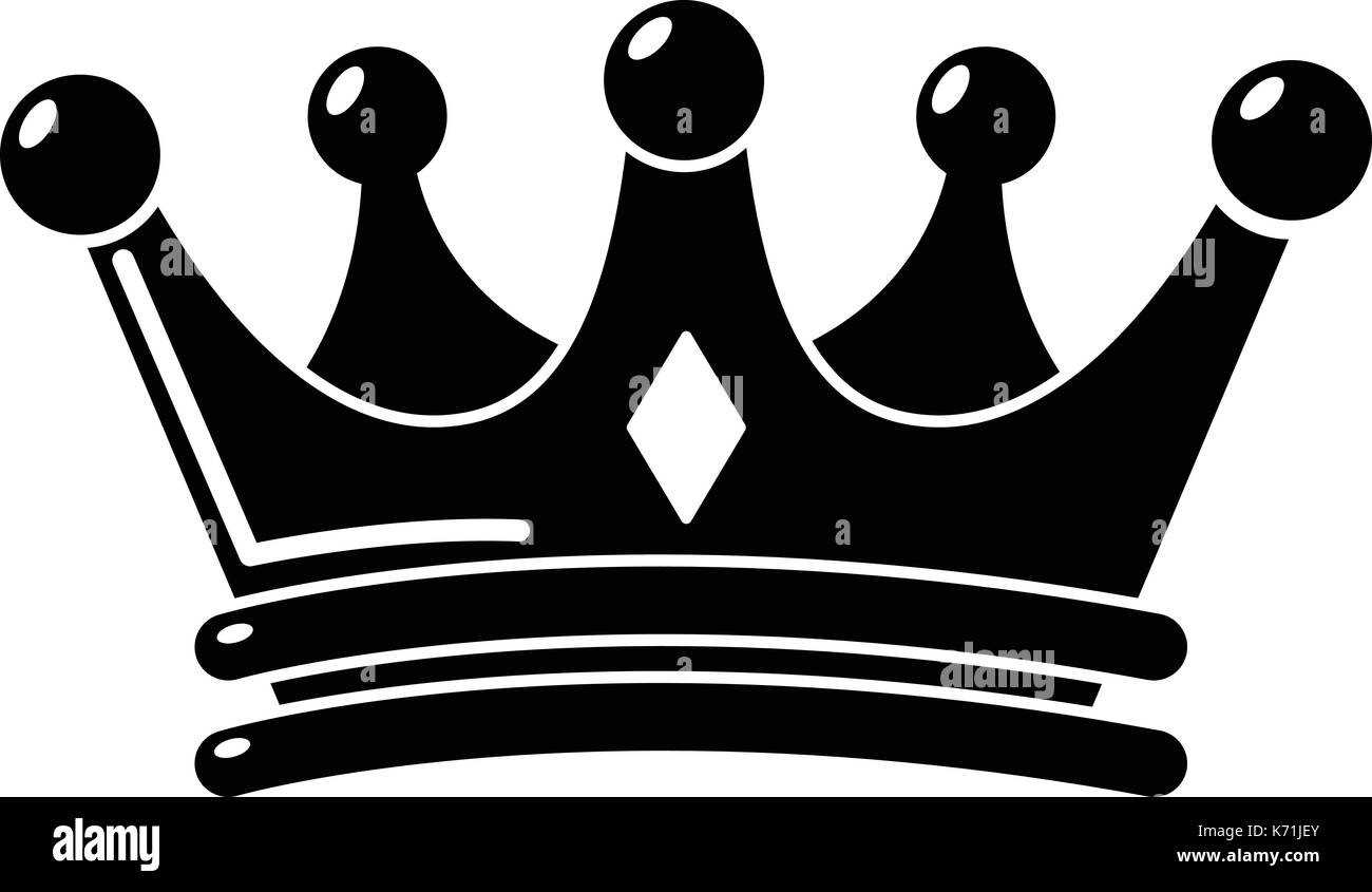 Regal crown icon , simple style Stock Vector Image & Art - Alamy