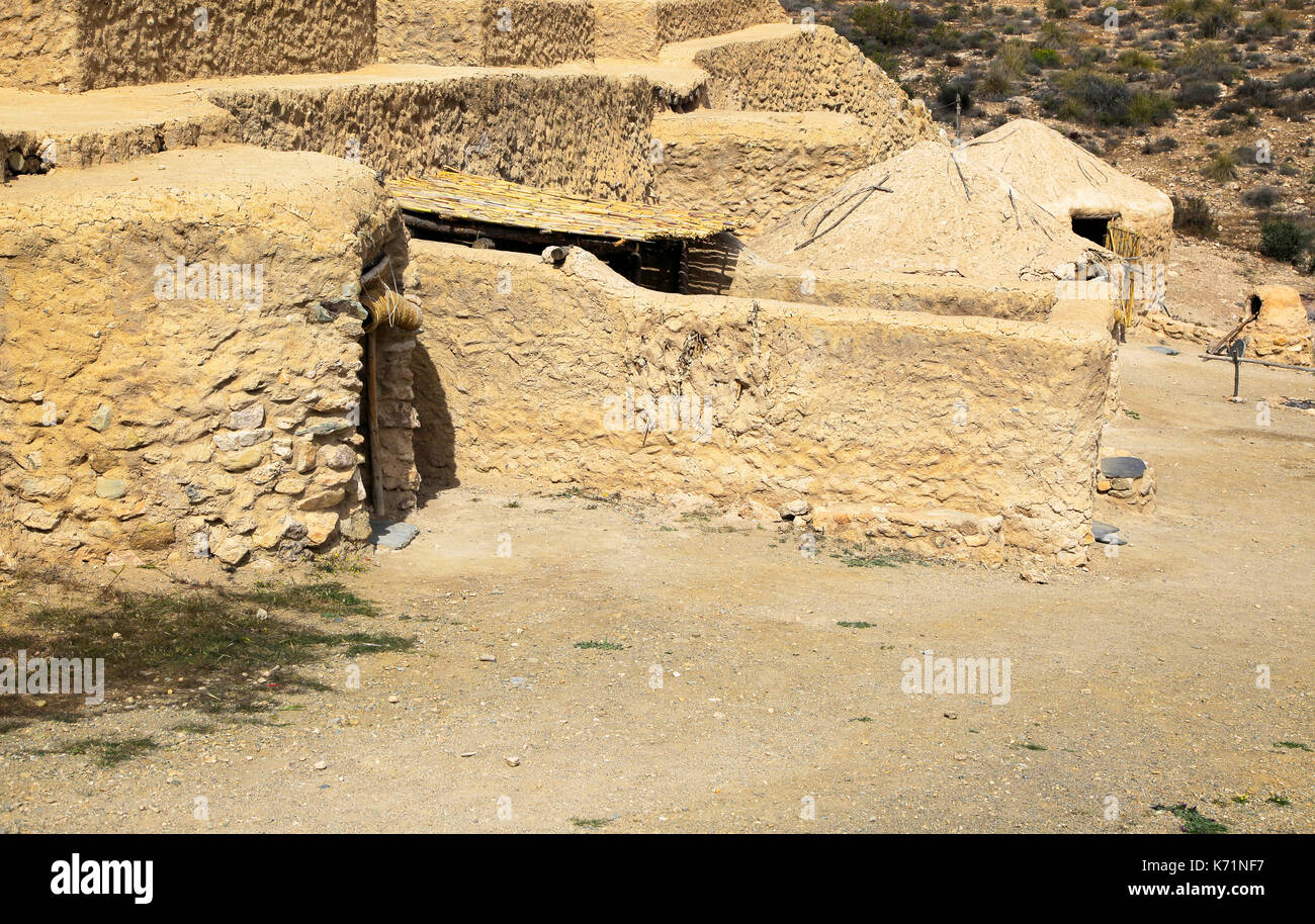 Los Millares prehistoric settlement, Almeria, Spain Stock Photo - Alamy