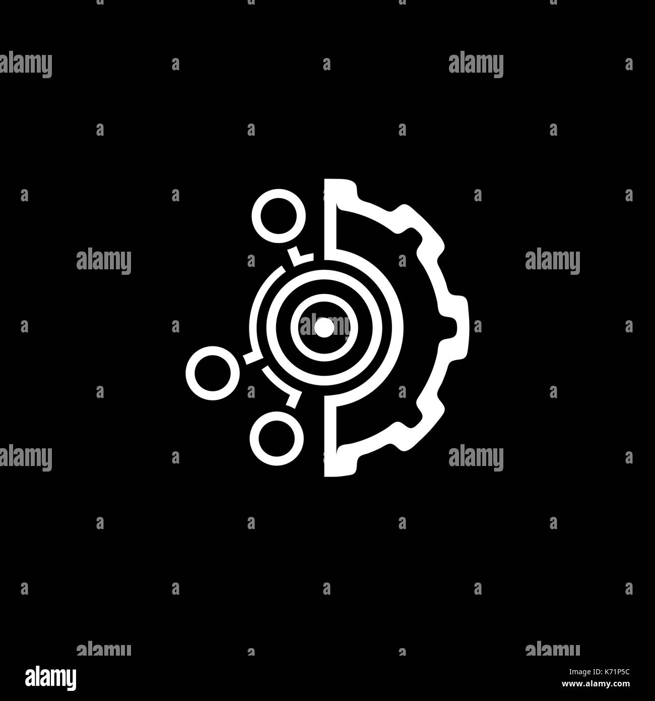 Business goals vector Black and White Stock Photos & Images - Alamy