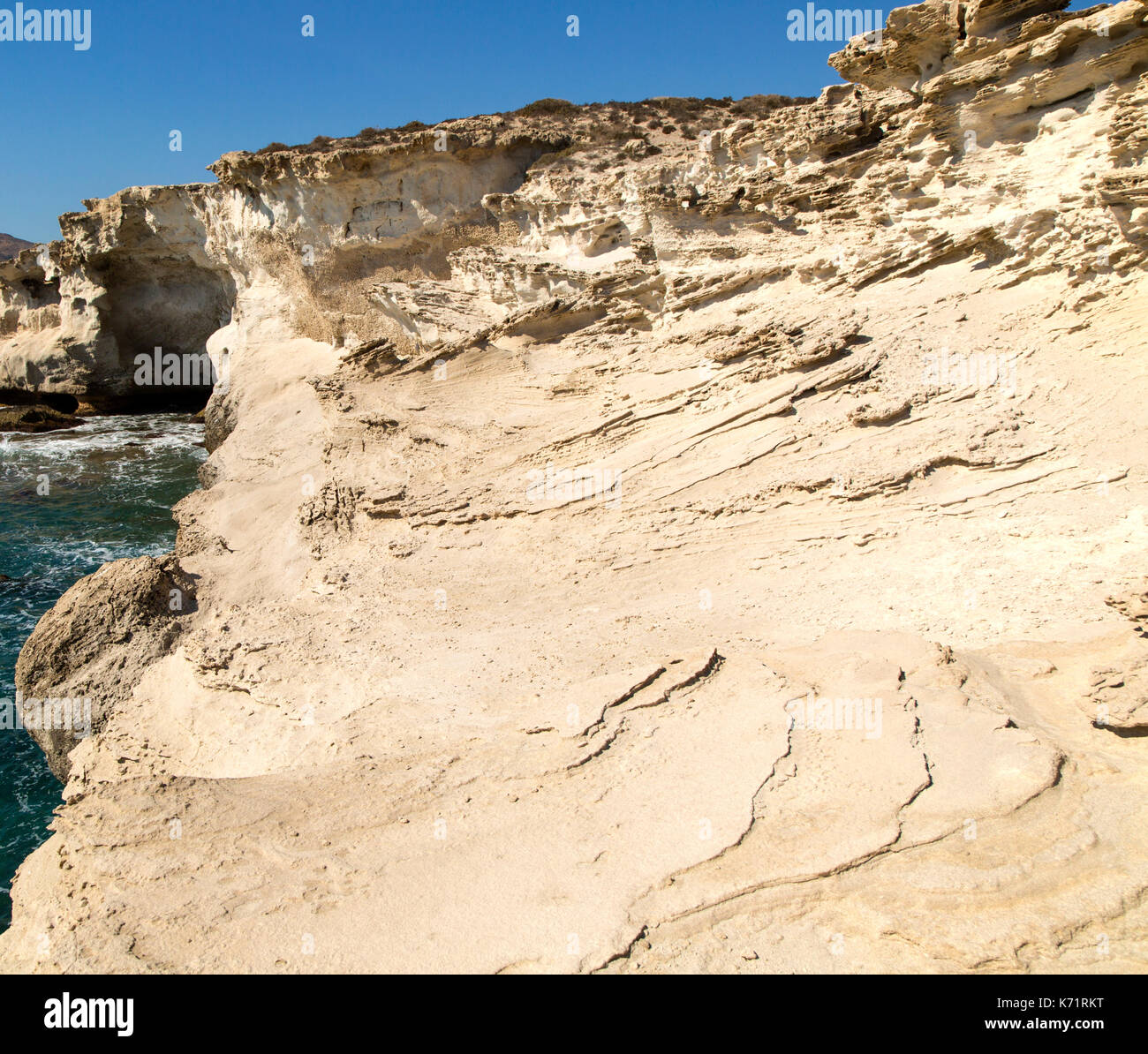 Sedimentary structure of sand hi-res stock photography and images - Alamy