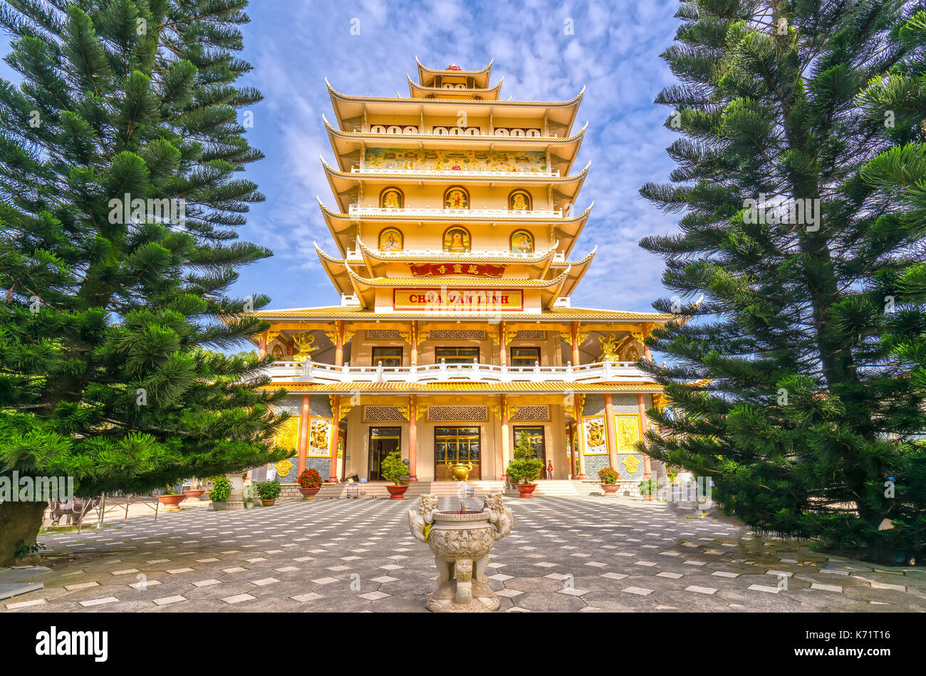 Architecture temple pylon with high definition pattern roof symbolizes ...