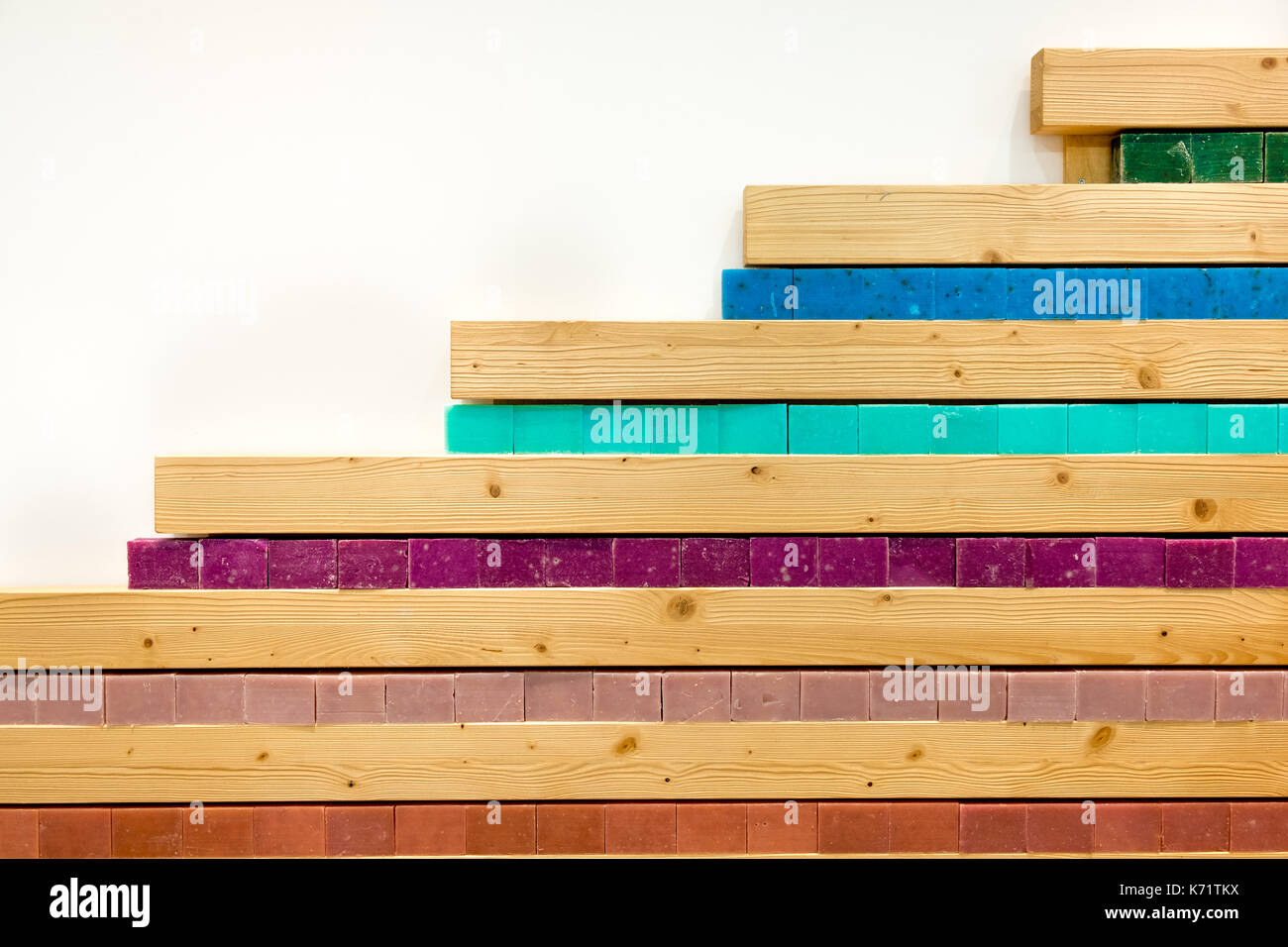 row of soap wall bathroom design line of soap blocks bars of soap ...
