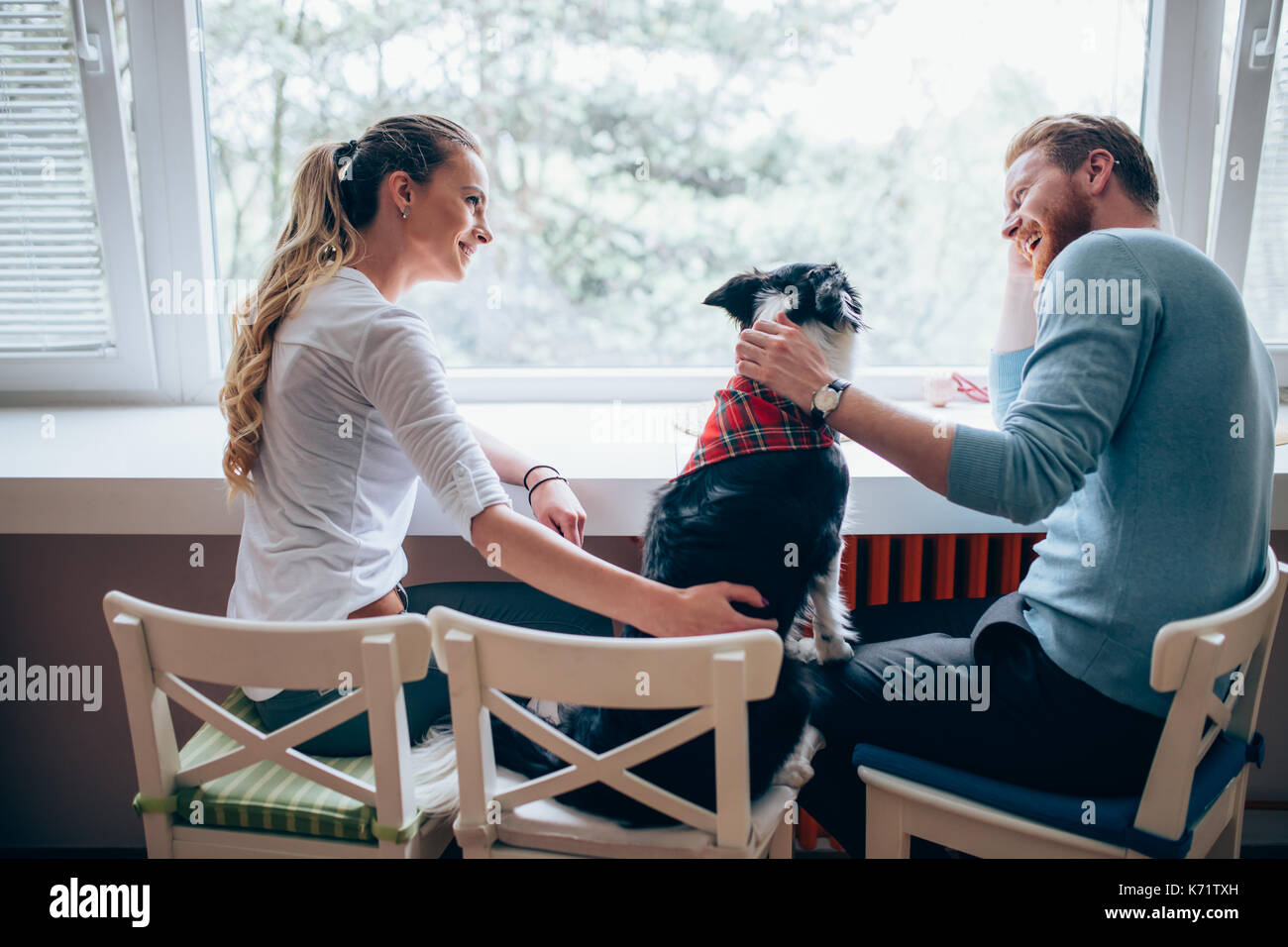 Loving dog female hi-res stock photography and images - Alamy