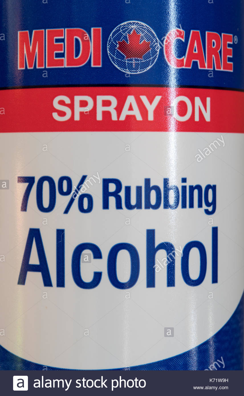 Rubbing Alcohol Stock Photos & Rubbing Alcohol Stock Images - Alamy