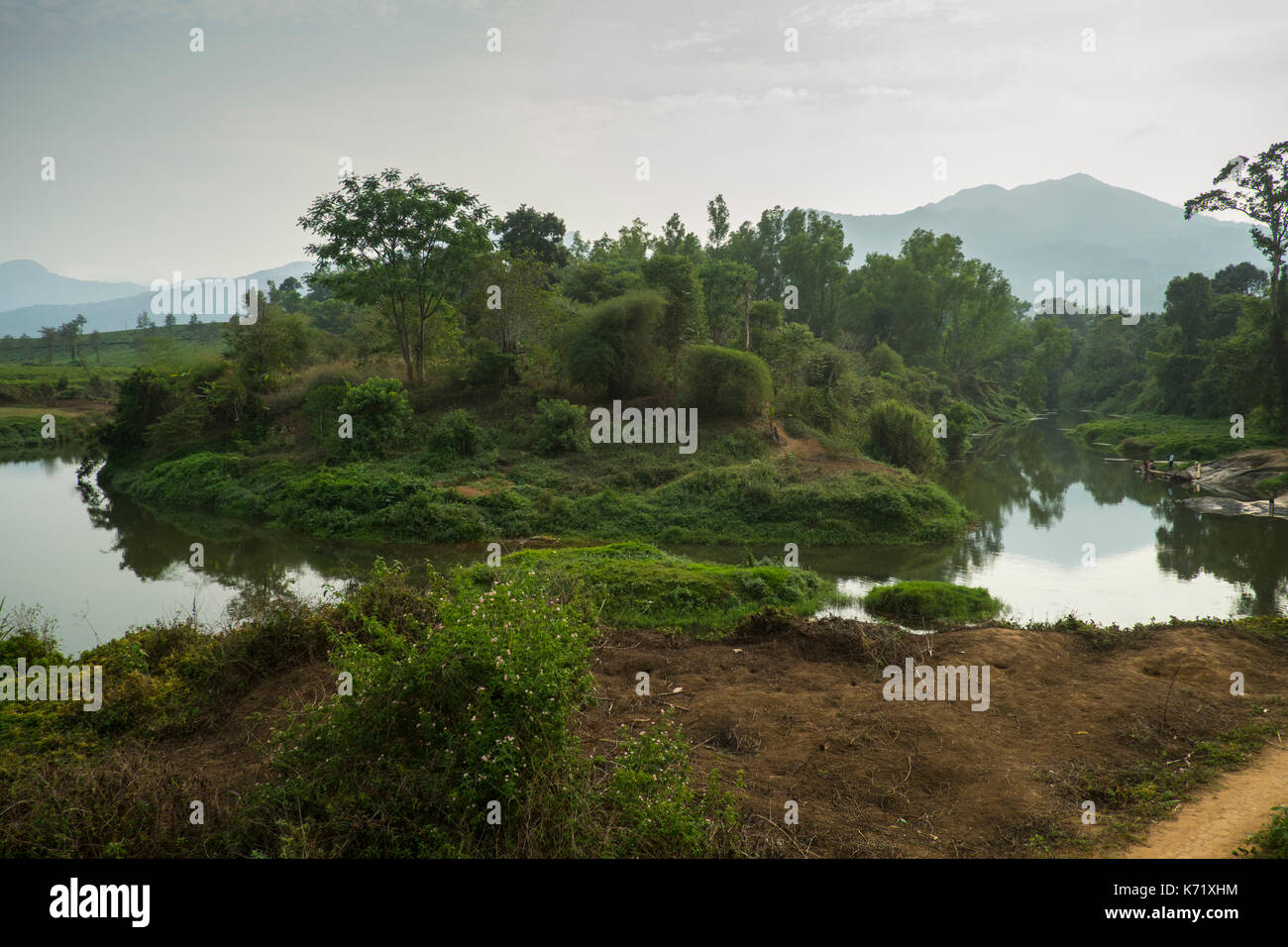 Wayanad district in Kerala, India, stands at the western tip of the ...