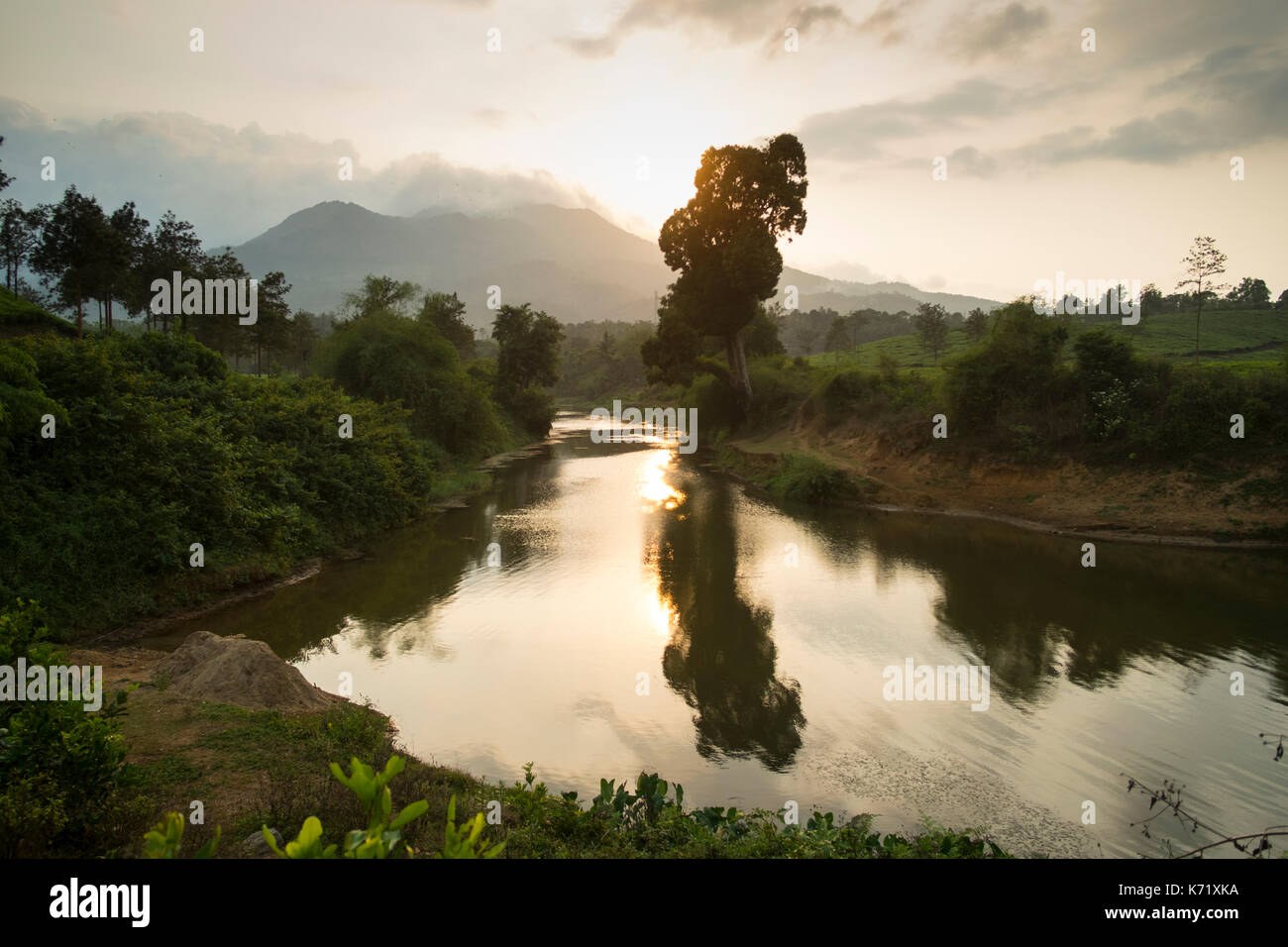 Western ghats hilly landscape hi-res stock photography and images - Alamy