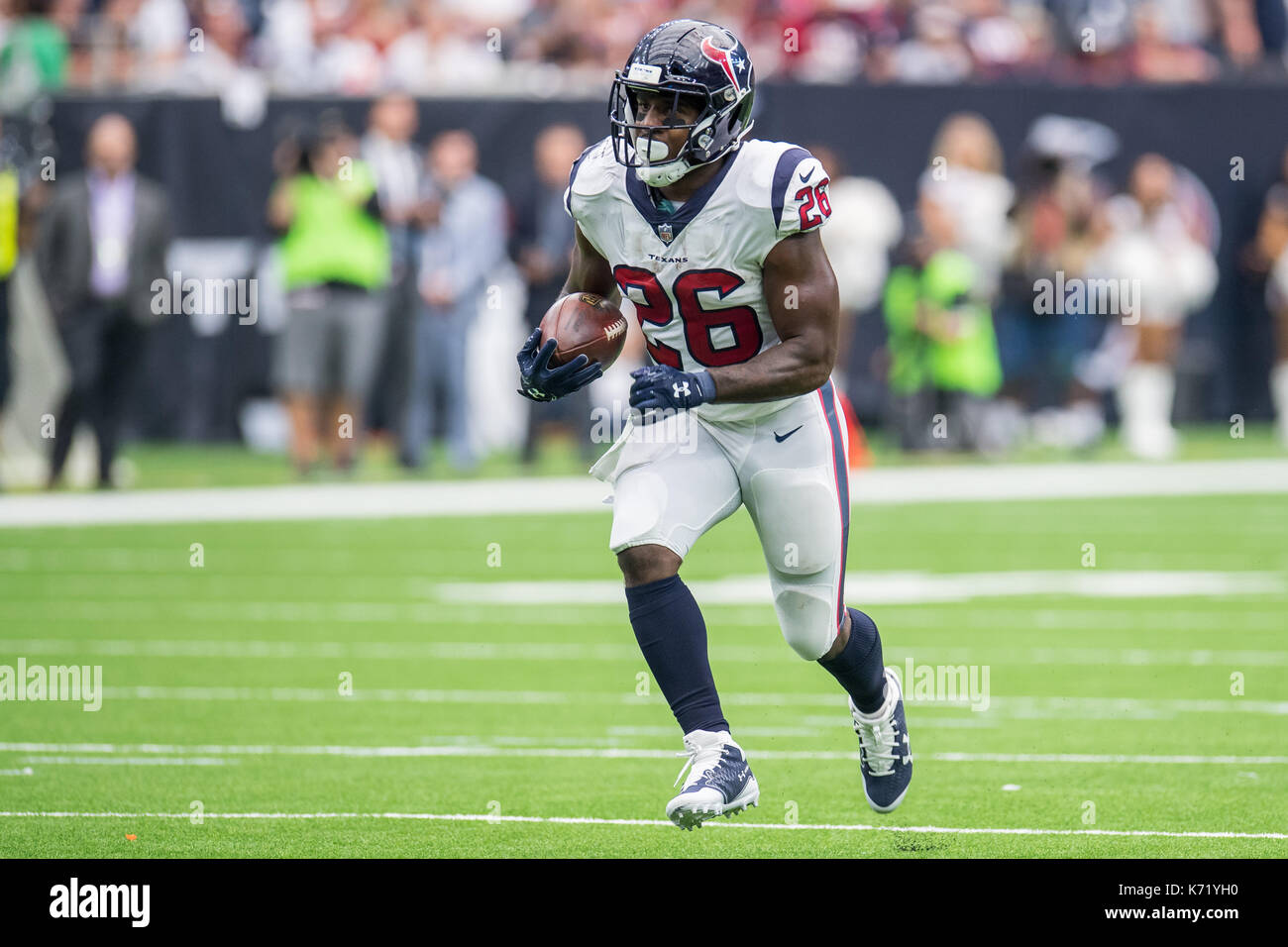 Houston, TX, USA. 10th Sep, 2017. Houston Texans running back Lamar ...