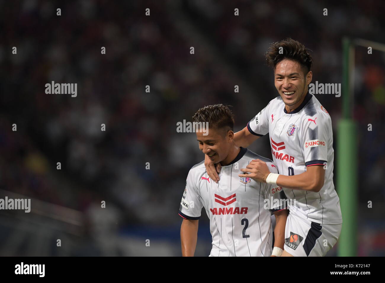 Tokyo, Japan. 9th Sep, 2017. (L-R) Riku Matsuda, Kenyu Sugimoto (Cerezo ...