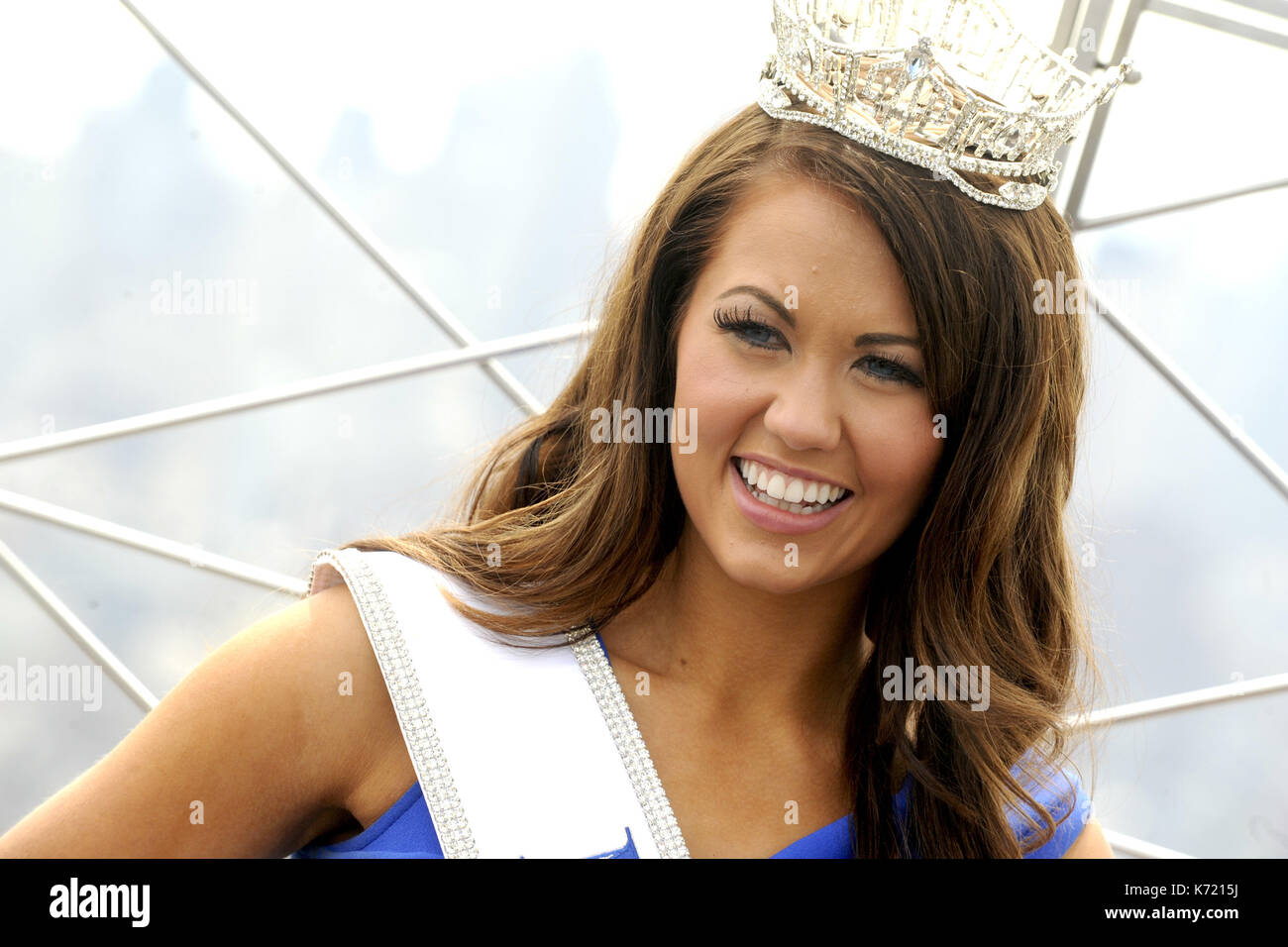 New York, Spanien. 12th Sep, 2017. Photocall mit Miss America 2018 Cara ...