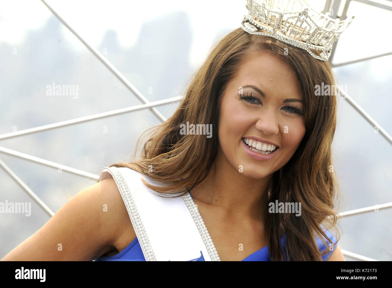 New York, Spanien. 12th Sep, 2017. Photocall mit Miss America 2018 Cara ...