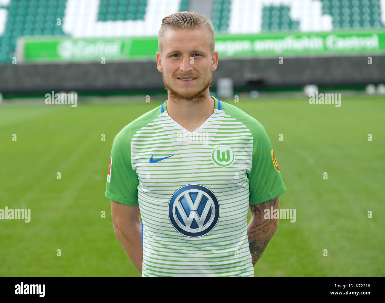 Wolfsburg, Germany. 13th Sep, 2017. German Bundesliga, official ...