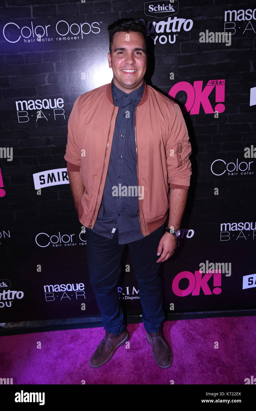 NEW YORK, NY SEPTEMBER 13, 2017: Trace Hamilton at OK! Magazine's Fall ...